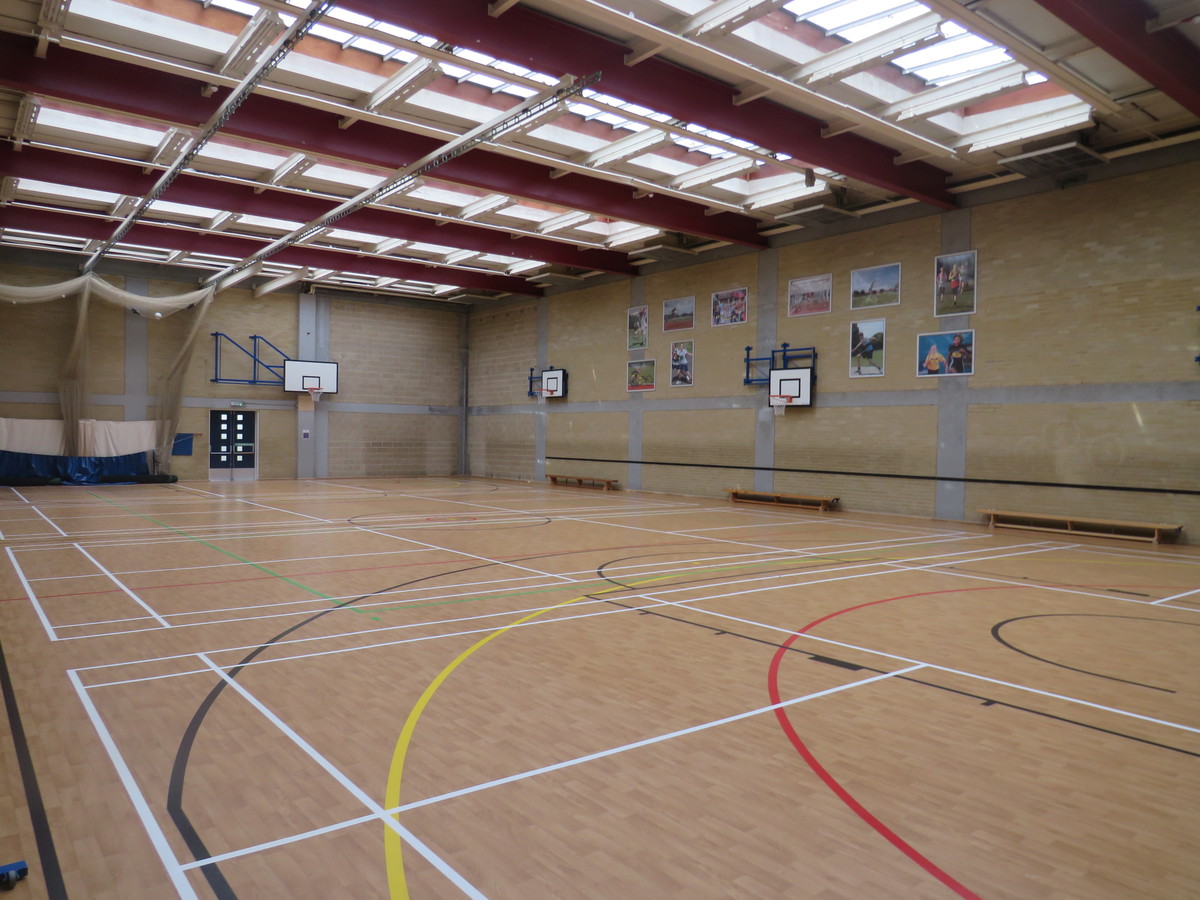 Sports Hall at Portchester Community School for hire in Fareham ... Sports Hall at Portchester Community School for hire in Fareham ...
