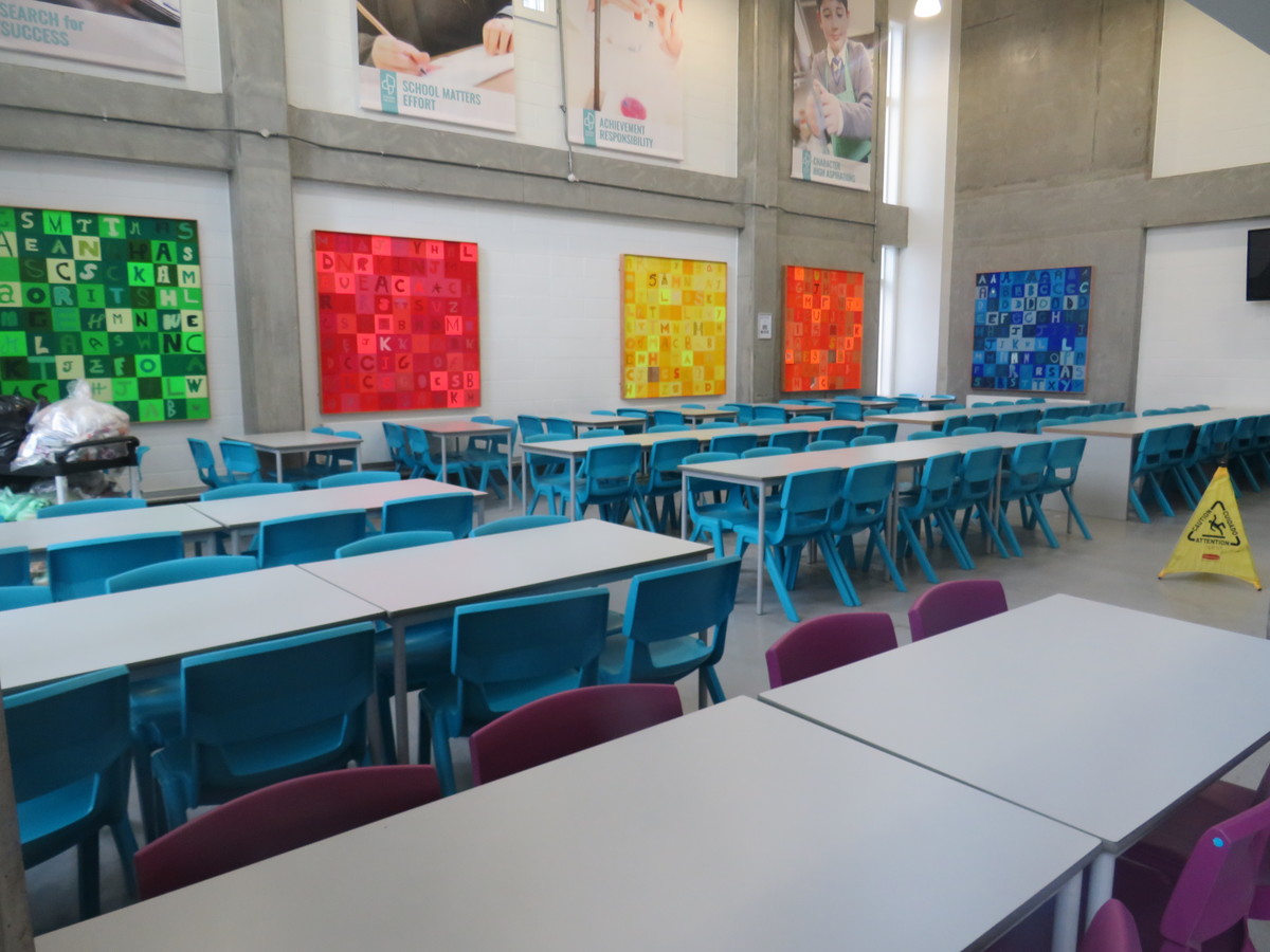 Dining Hall at Heartlands High School for hire in London - Haringey ...