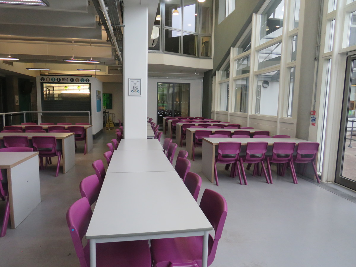 Dining Hall at Heartlands High School for hire in London - Haringey ...