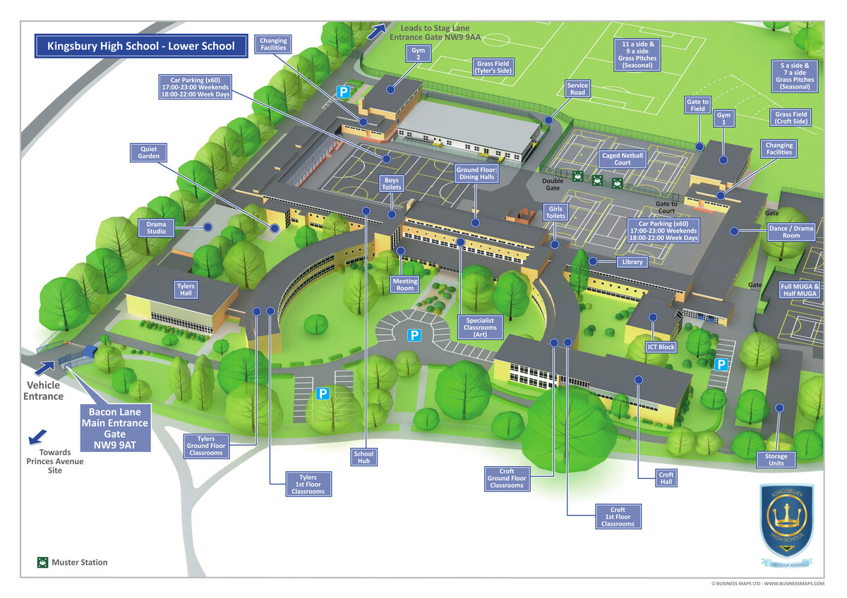 Kingsbury High School (Lower) venue for hire in Brent - SchoolHire