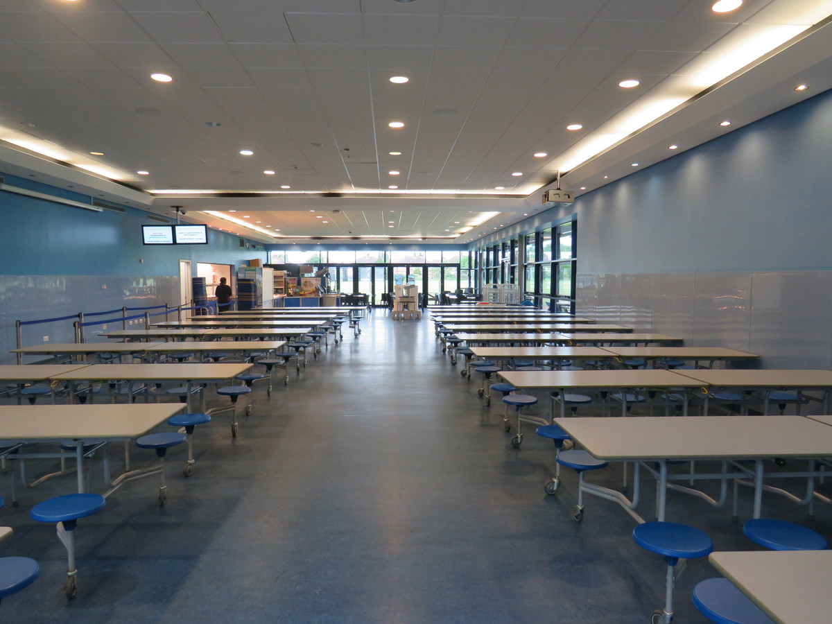 Dining Hall at The Latymer School for hire in London - Enfield - SchoolHire