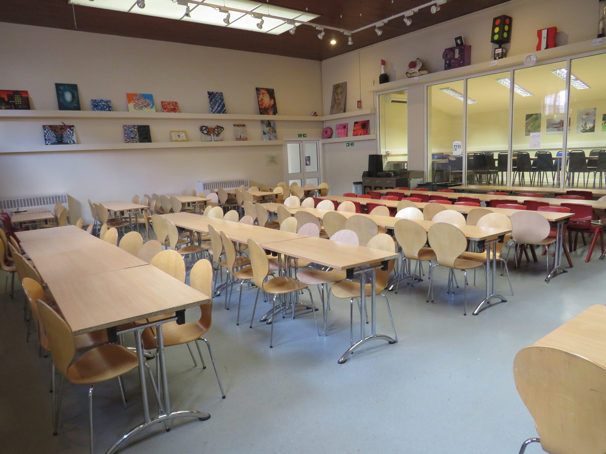 Dining Hall at Mill Hill County High School for hire in Barnet - SchoolHire