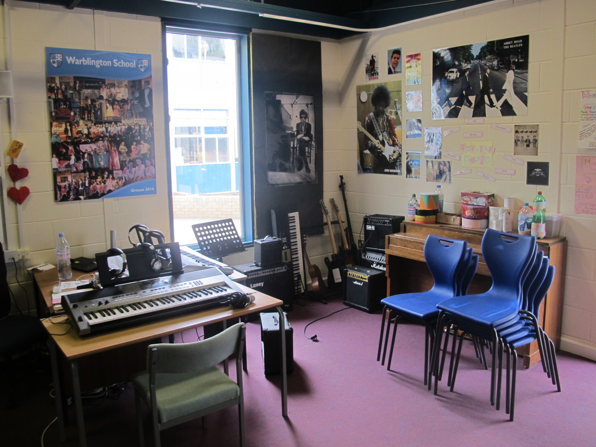 Music Room for hire in Havant - SchoolHire