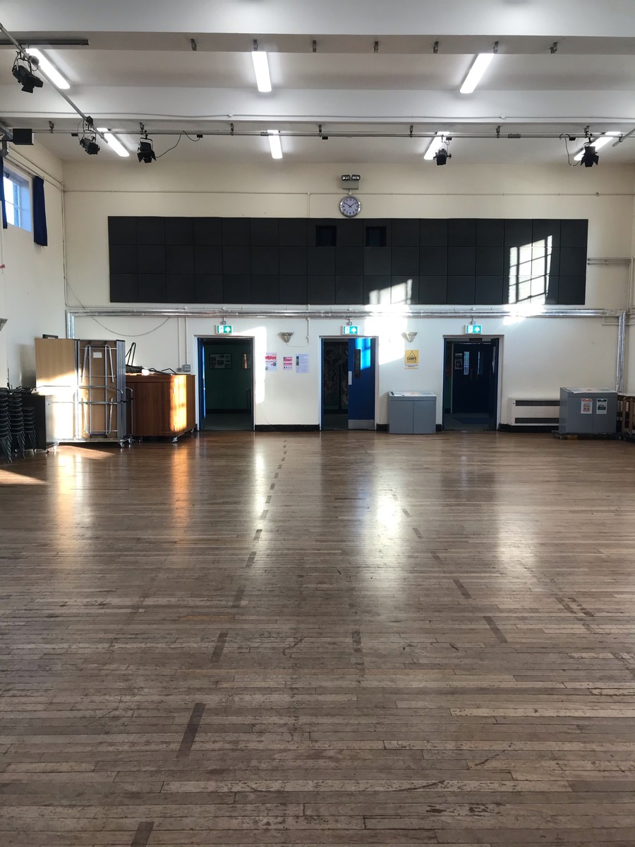 Main Hall at Linton Village College for hire in Cambridge - SchoolHire