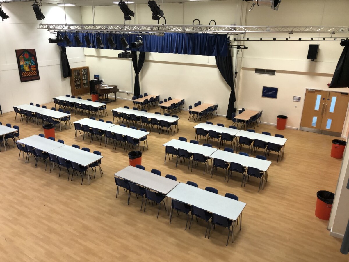 Main Hall at Seahaven Academy for hire in Newhaven - SchoolHire
