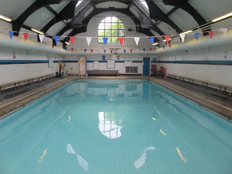 Indoor heated swimming pool for hire in Croydon, SE London - SchoolHire