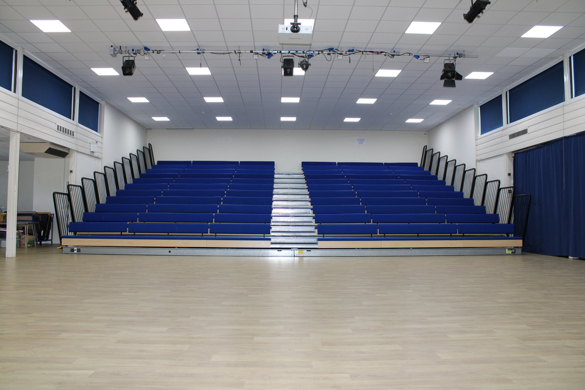 Main Hall at Yateley School for hire in Yateley - SchoolHire