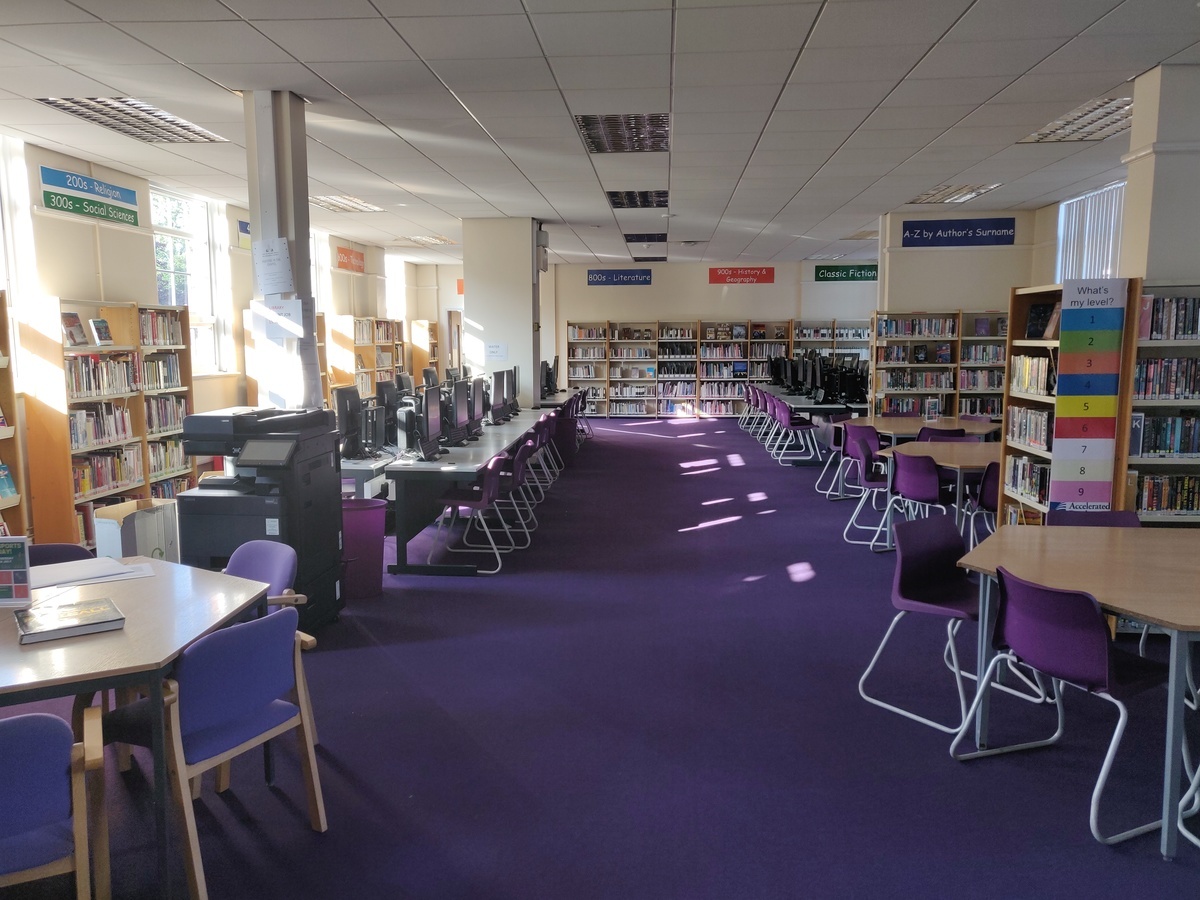Library at EDU @ St Edwards College for hire in Liverpool - EDU