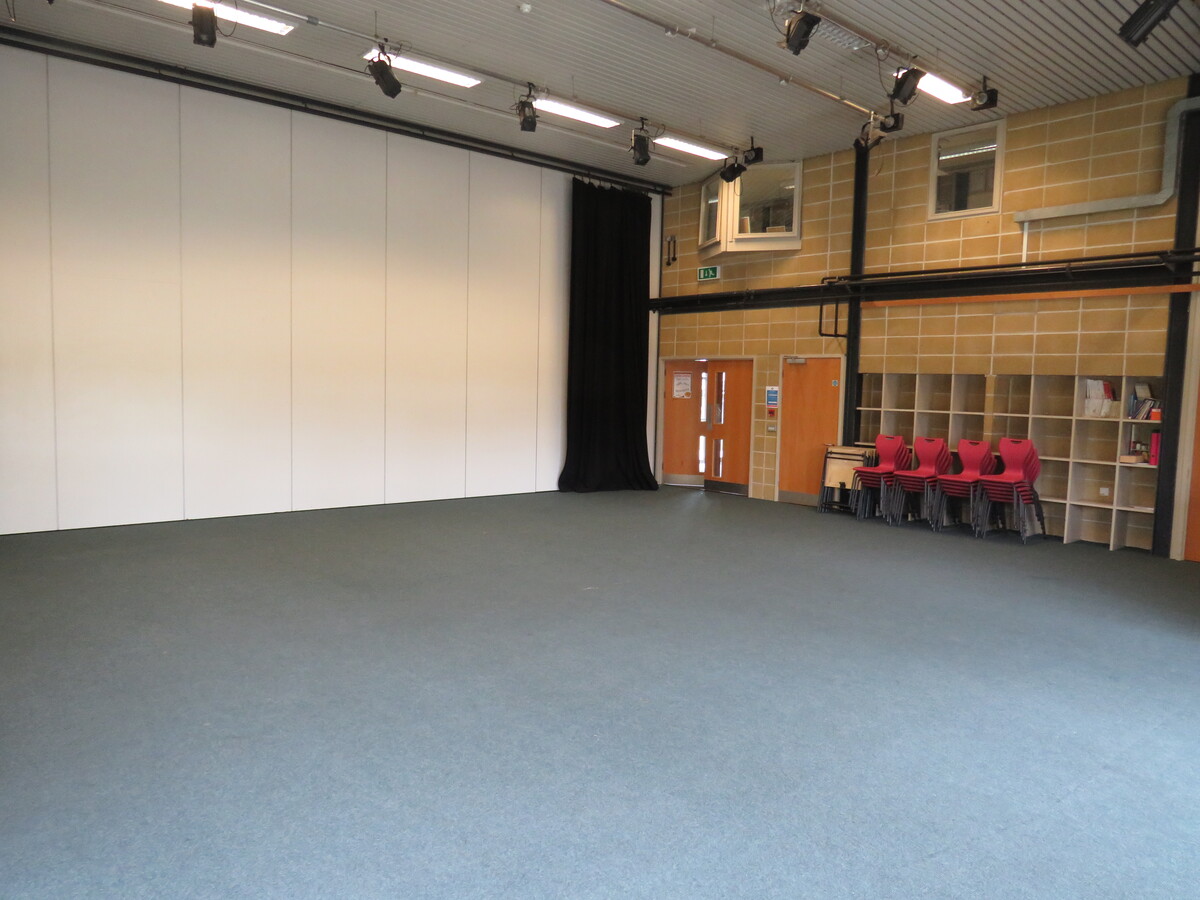 Drama Room at Hounsdown School for hire in Southampton - SchoolHire