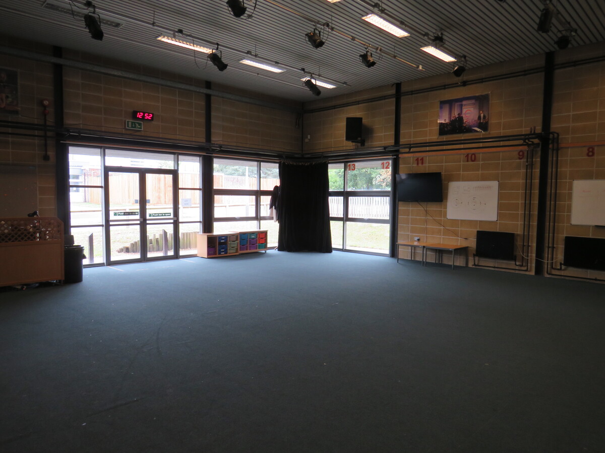Drama Room at Hounsdown School for hire in Southampton - SchoolHire