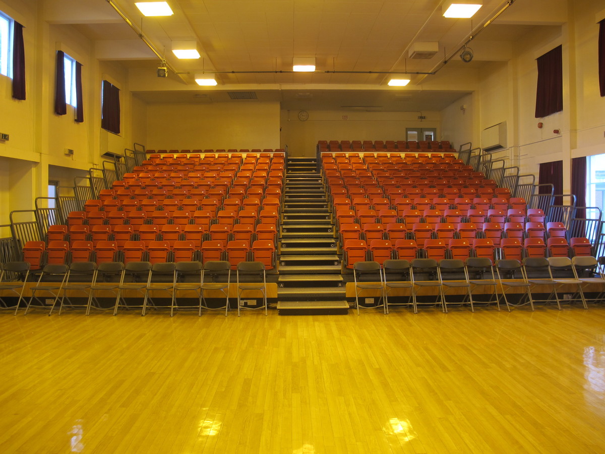 Main Hall at Charnwood College for hire in Loughborough - SchoolHire