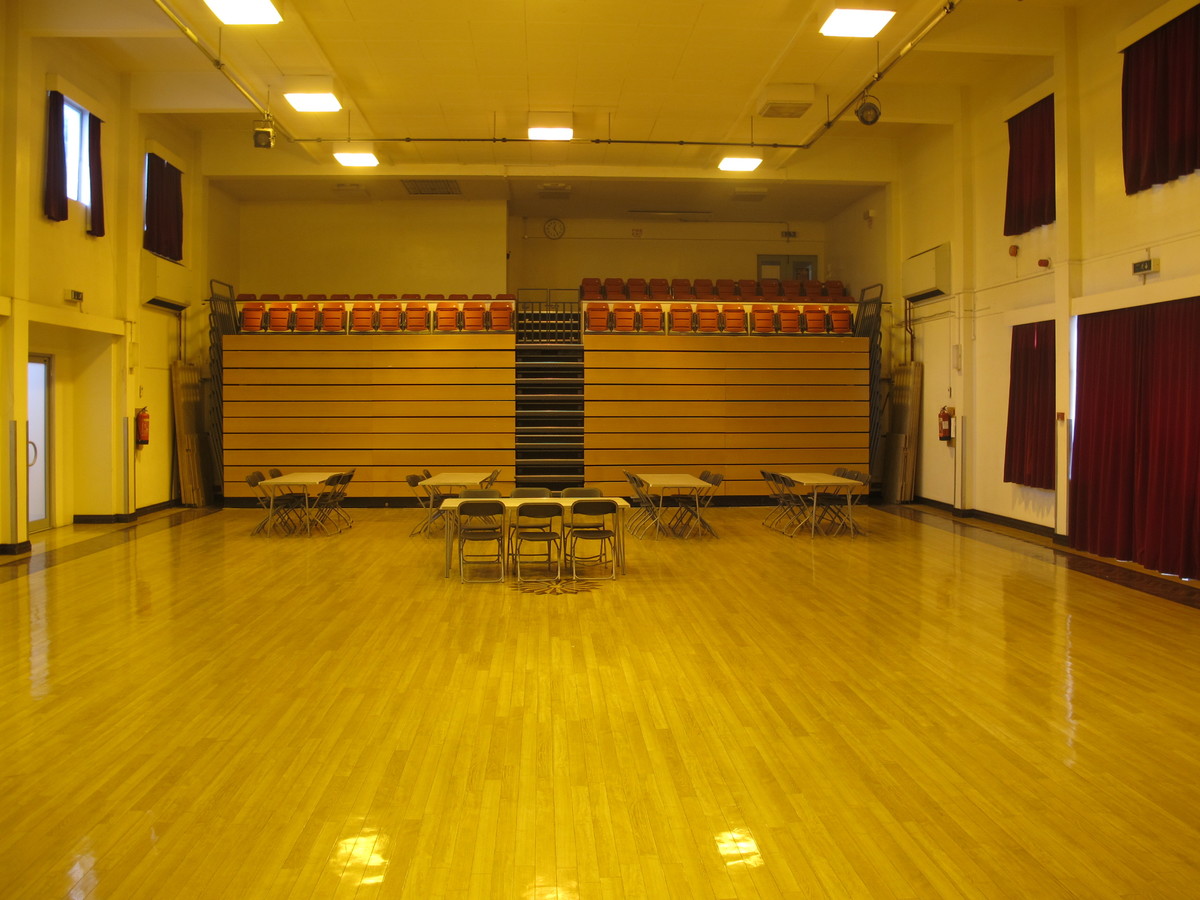 Main Hall at Charnwood College for hire in Loughborough - SchoolHire