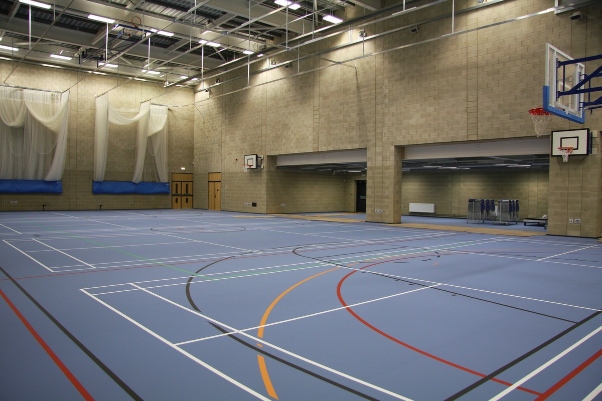 Sports Hall at Bede Academy for hire in Blyth - SchoolHire