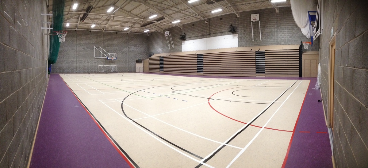 Sports Hall at Emmanuel College for hire in Gateshead - SchoolHire