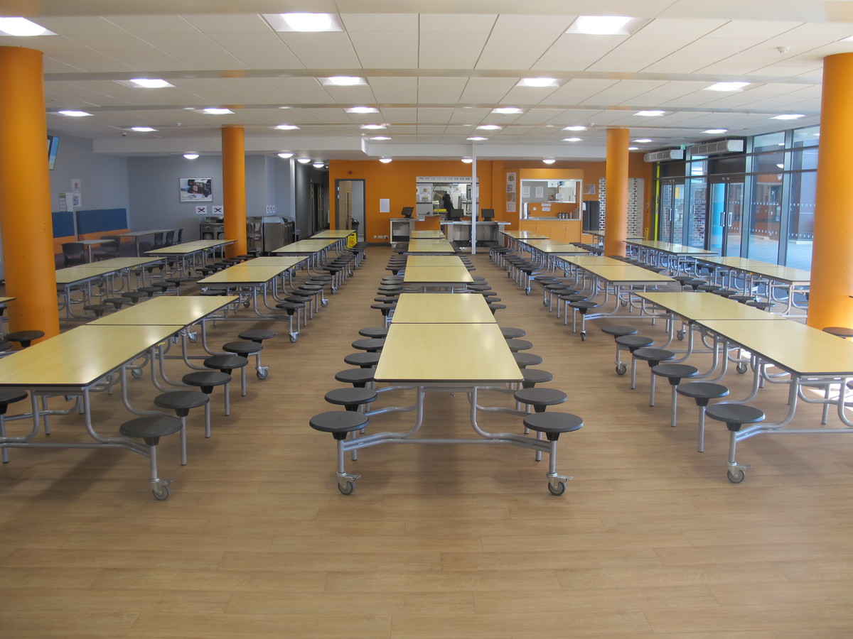 Dining Hall at Ditton Park Academy for hire in Slough - SchoolHire