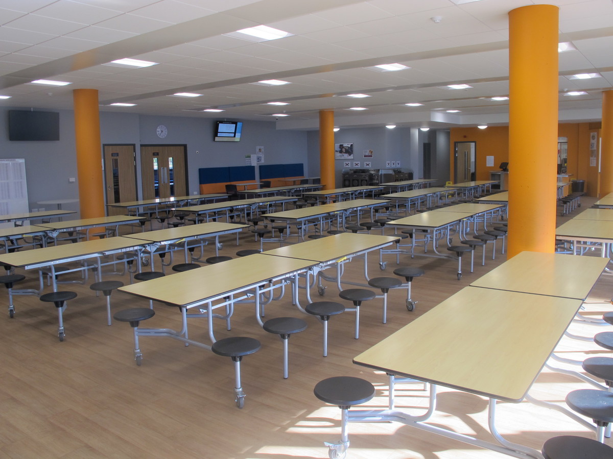 Dining Hall at Ditton Park Academy for hire in Slough - SchoolHire