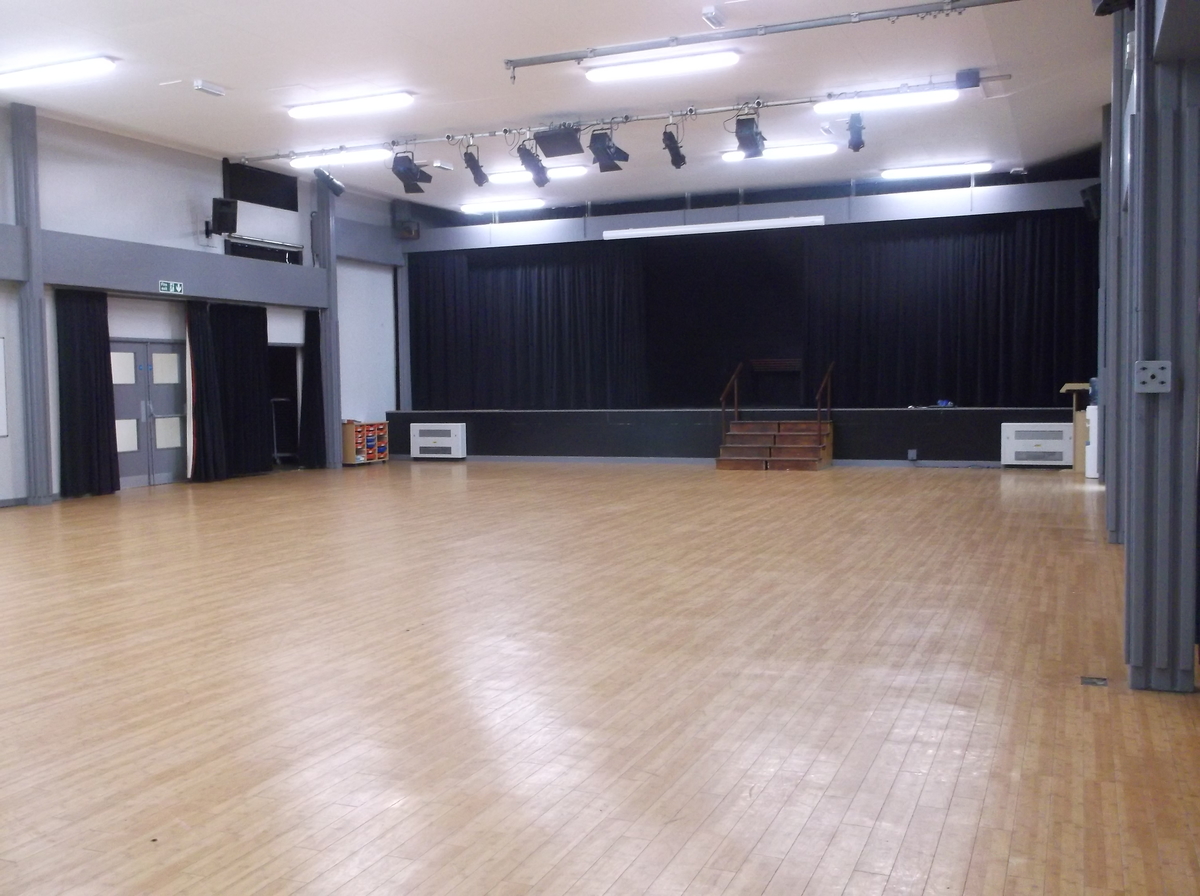 Main Hall / Conference Room at The Lenham School for hire in Lenham ...
