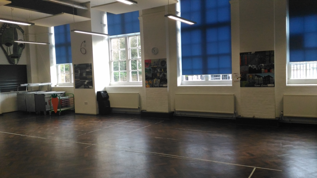 Main Hall at James Wolfe Primary School with Centre for Deaf Children ...