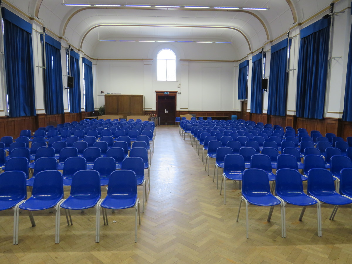 Main Hall at Roding Valley High School for hire in Loughton - SchoolHire
