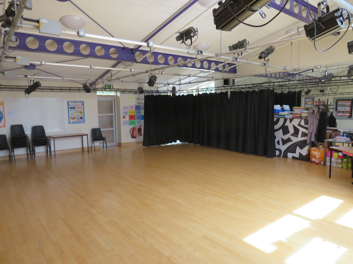 Dance Studio at The Ripley Academy for hire in Ripley - SchoolHire