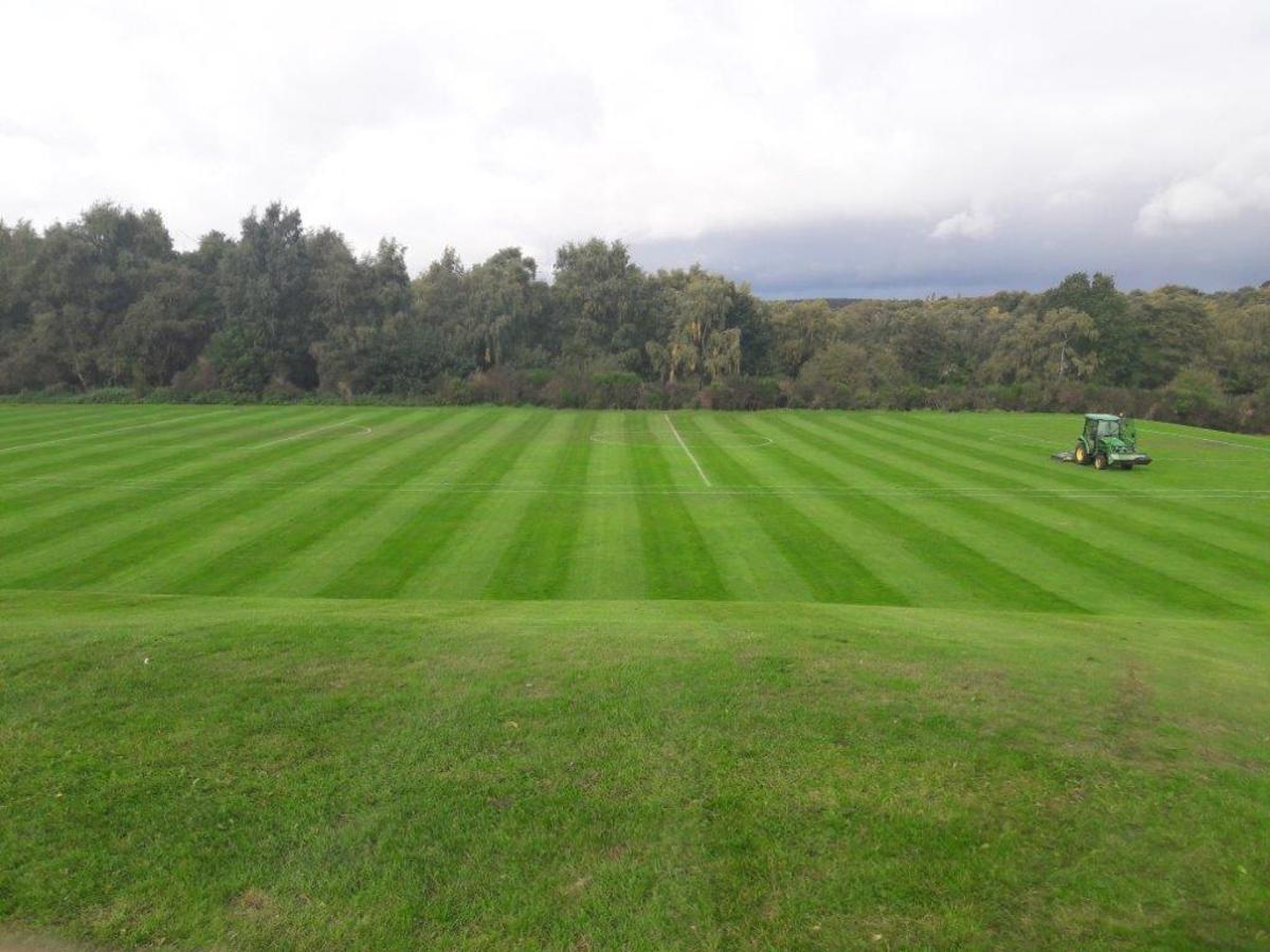 Grass Football Pitch at The Joseph Whitaker School Sports College for ...