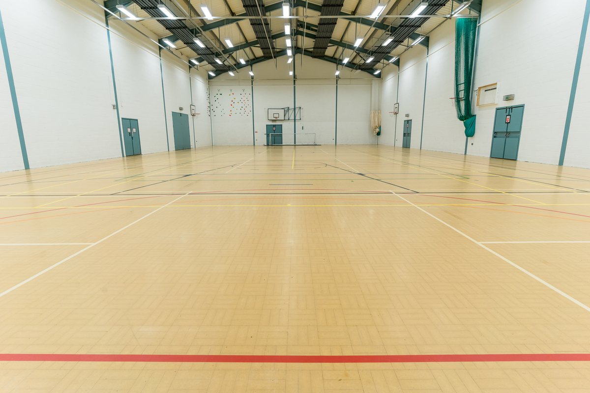 Sports Hall at St Bees School for hire in Cumbria - SchoolHire