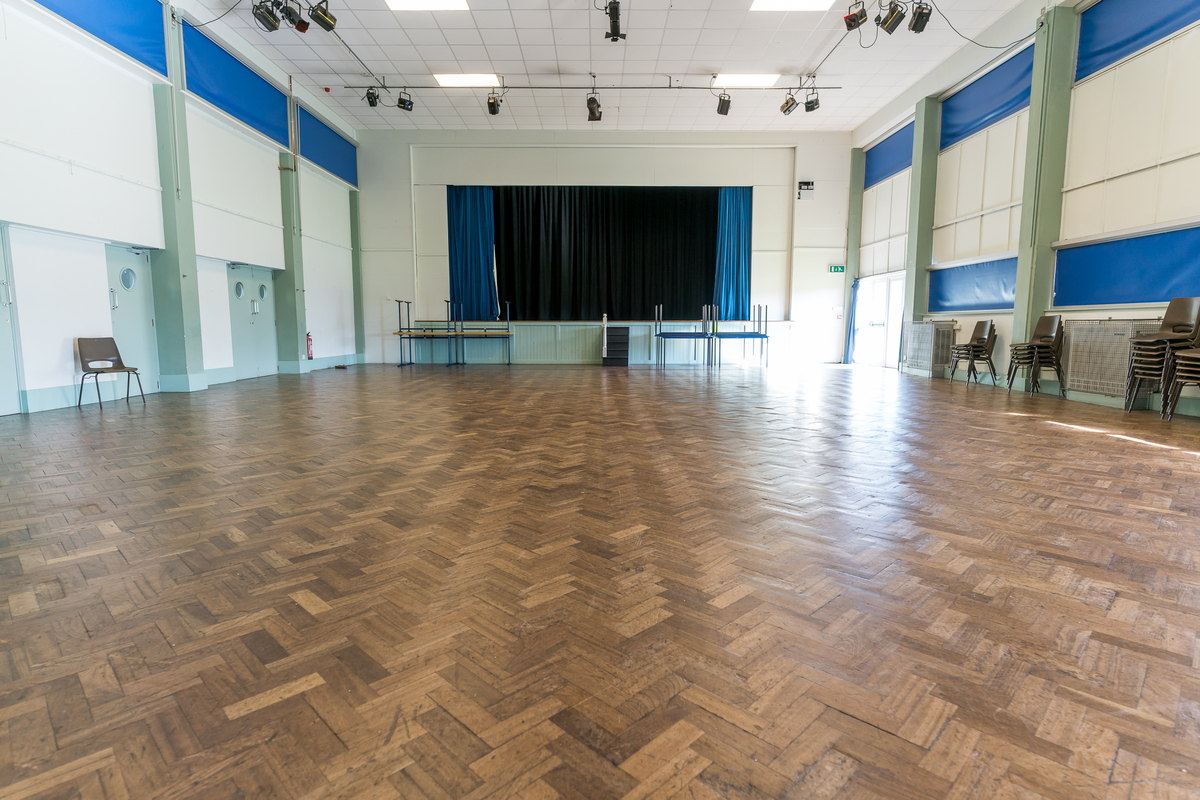 Main Hall at St Bees School for hire in Cumbria - SchoolHire