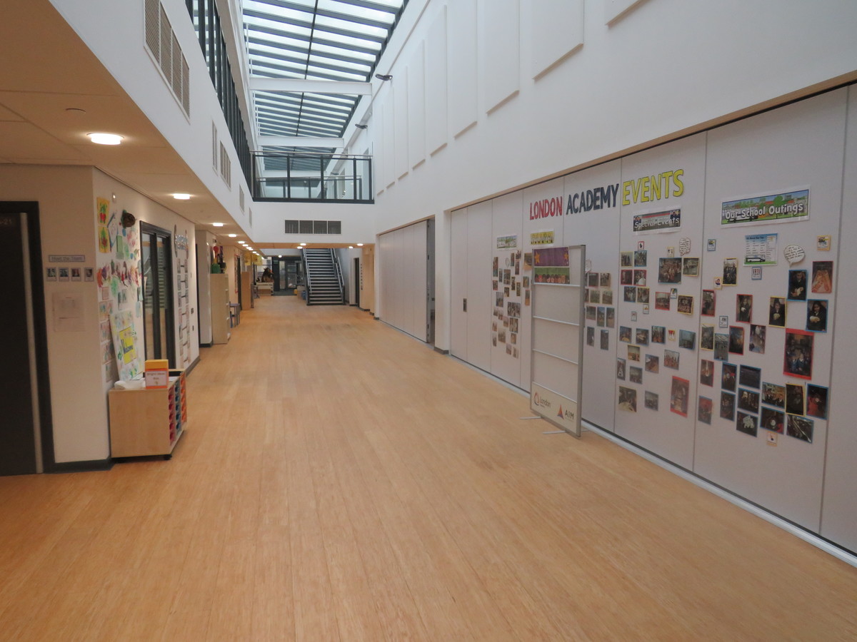 Atrium at London Academy for hire in Barnet - SchoolHire