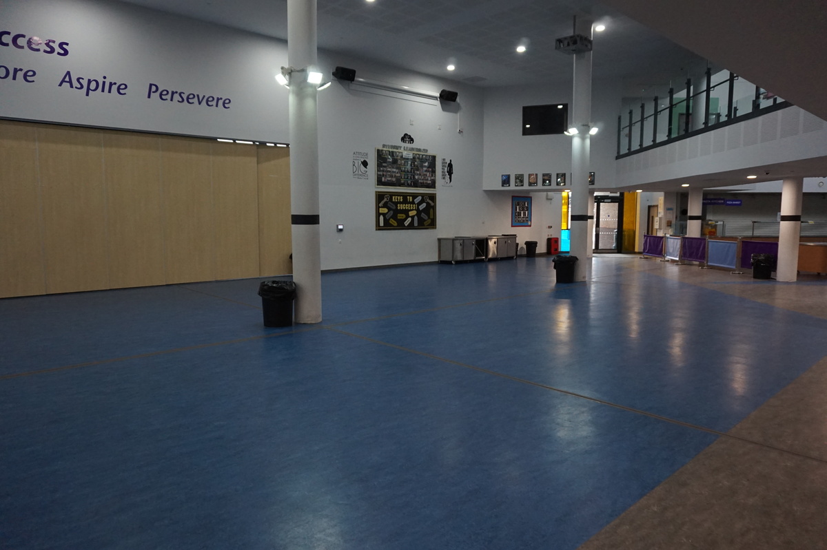 Atrium at The Littlehampton Academy for hire in Littlehampton - SchoolHire