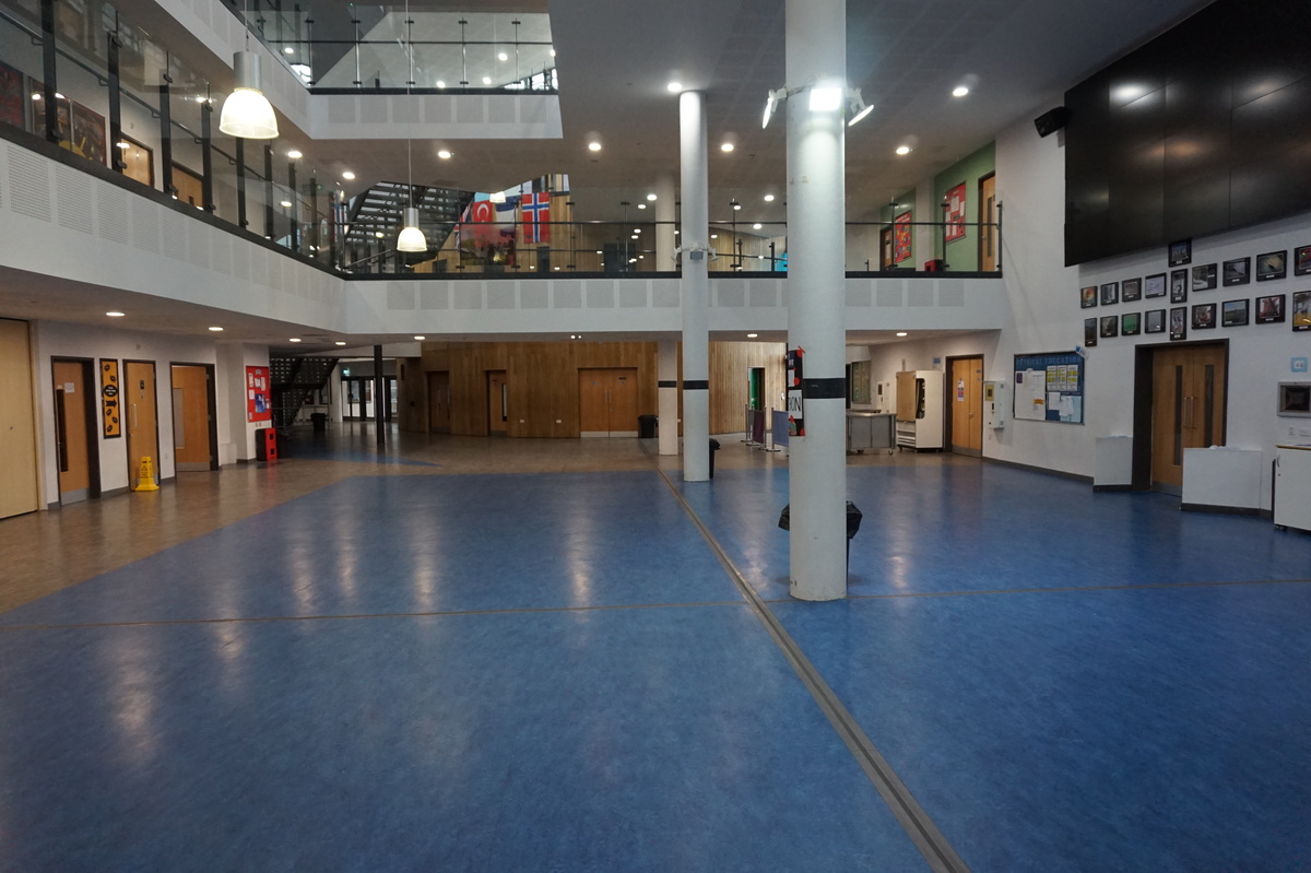 Atrium at The Littlehampton Academy for hire in Littlehampton - SchoolHire
