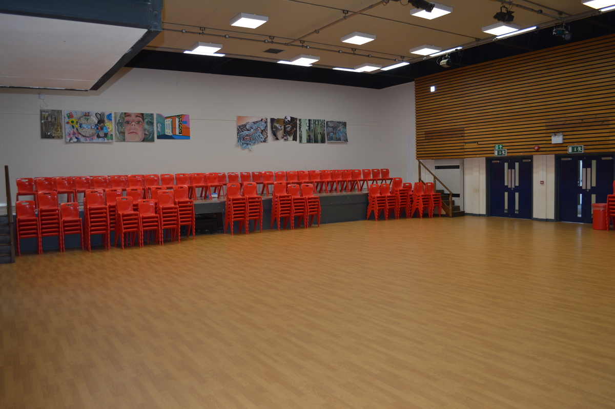 Main Hall at Cleeve School & Sports Centre for hire in Cheltenham ...