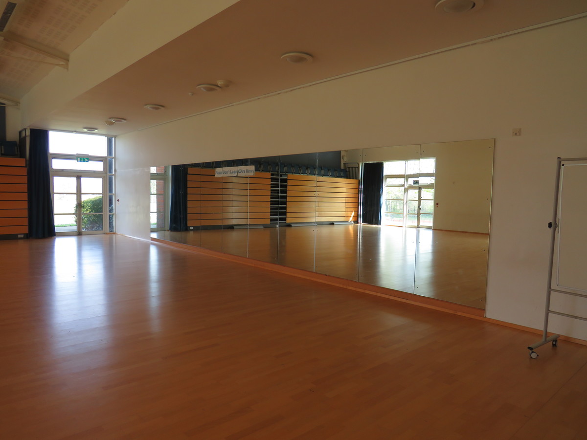 Dance Studio at Wyvern College for hire in Eastleigh - SchoolHire