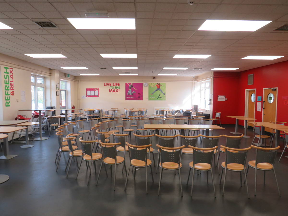 Dining Hall at Forest Hall School for hire in Essex - SchoolHire